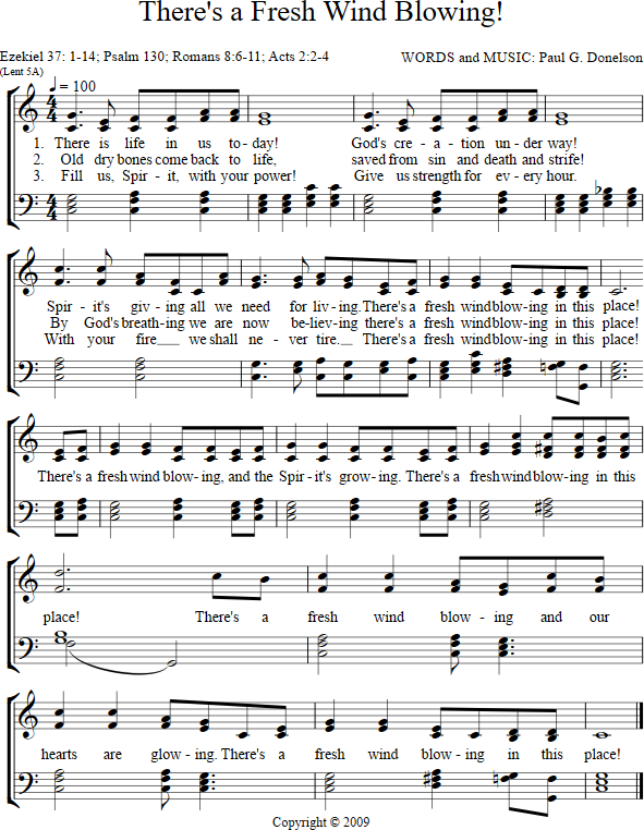 Theres A Fresh Wind Blowing